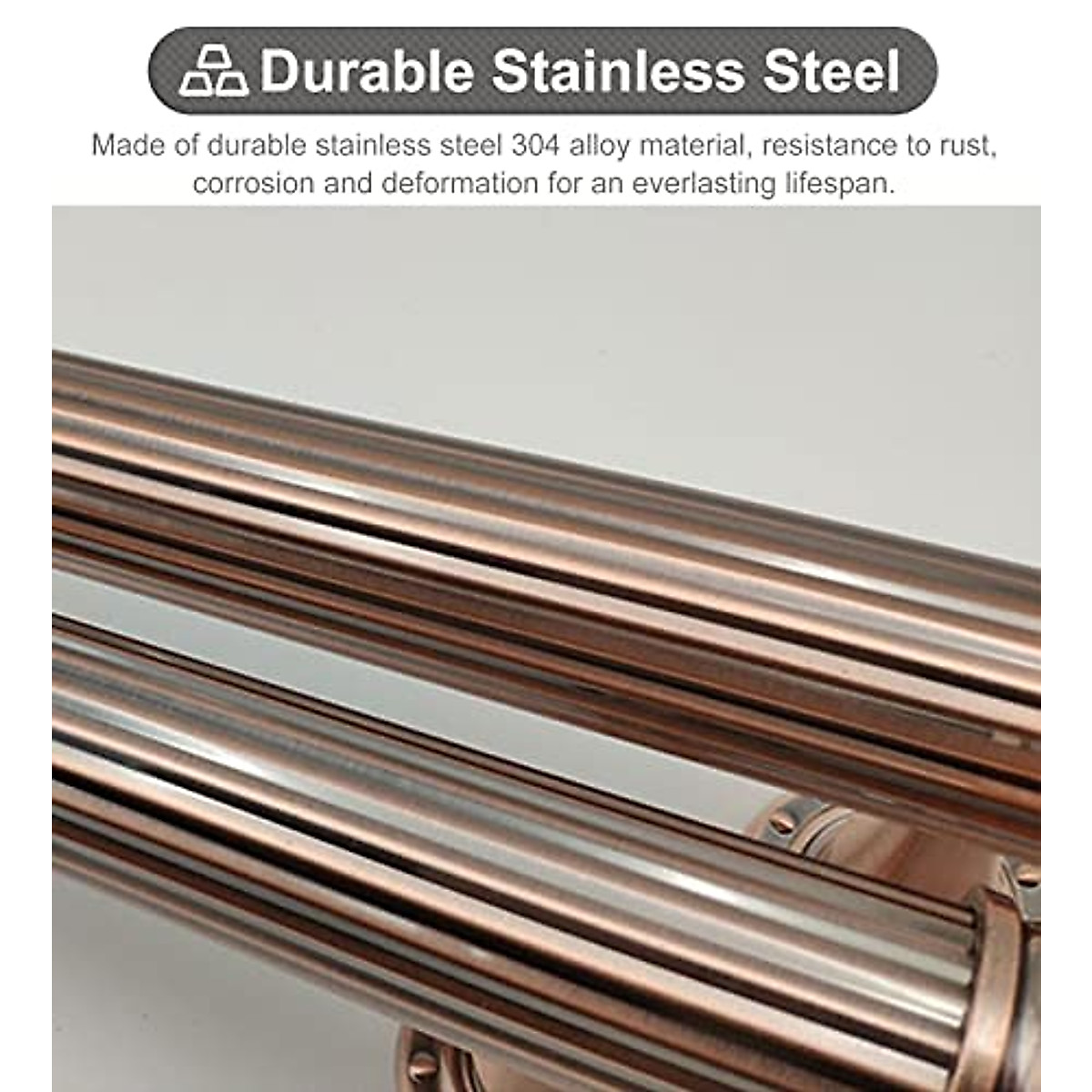 SUCHETA Modern Sliding Door Handle,European Style Barn Door Push Bar,Stainless Steel Interior Exterior Gate Handle,32"/35"/47"/51"/59" Long Door Socket (Size:80 cm/32inch,Style:Style1)