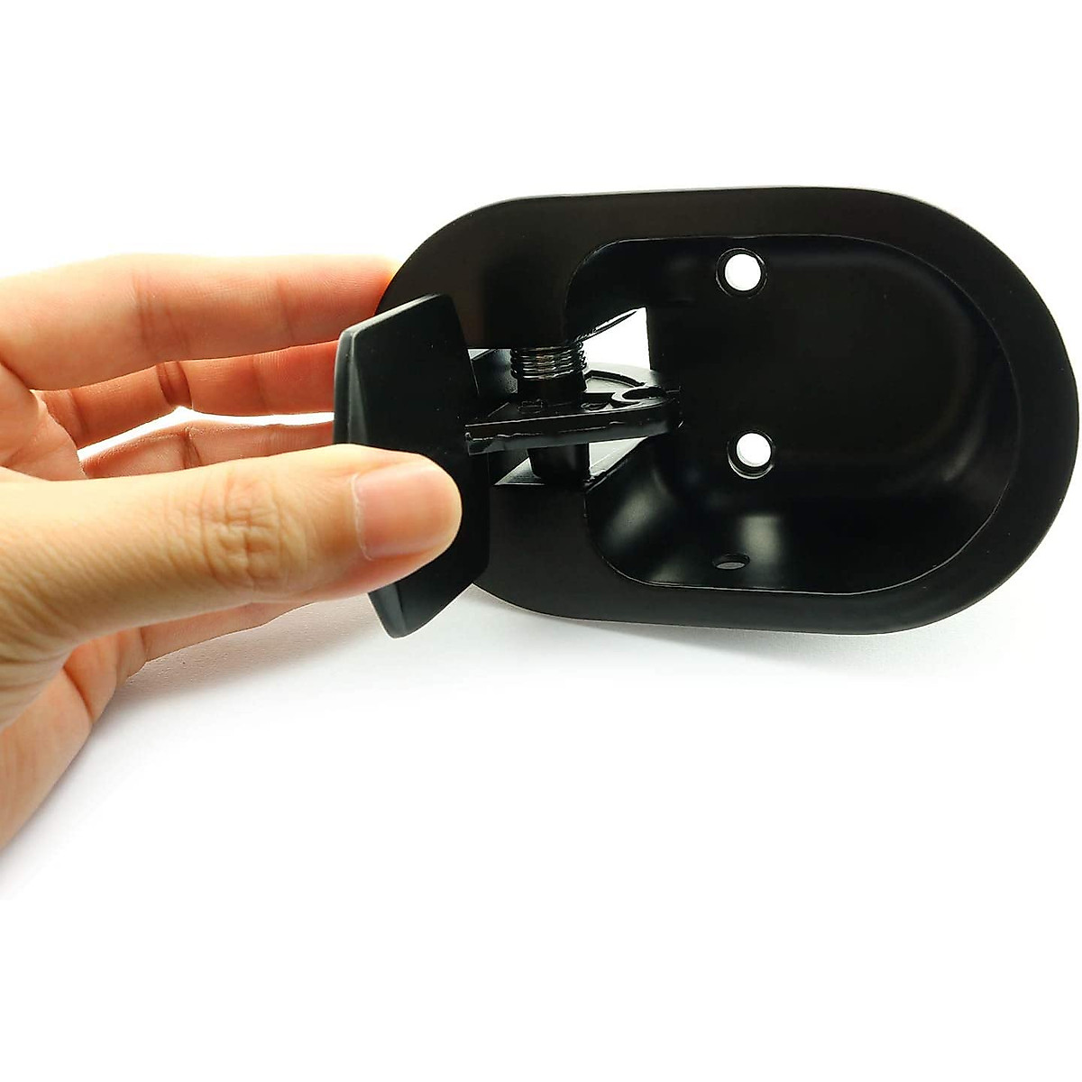 MEETOOT Black Recliner Handle Sofa Chair Couch Release Lever Handle Pulls Recliner Replacement Parts 110x68x38mm