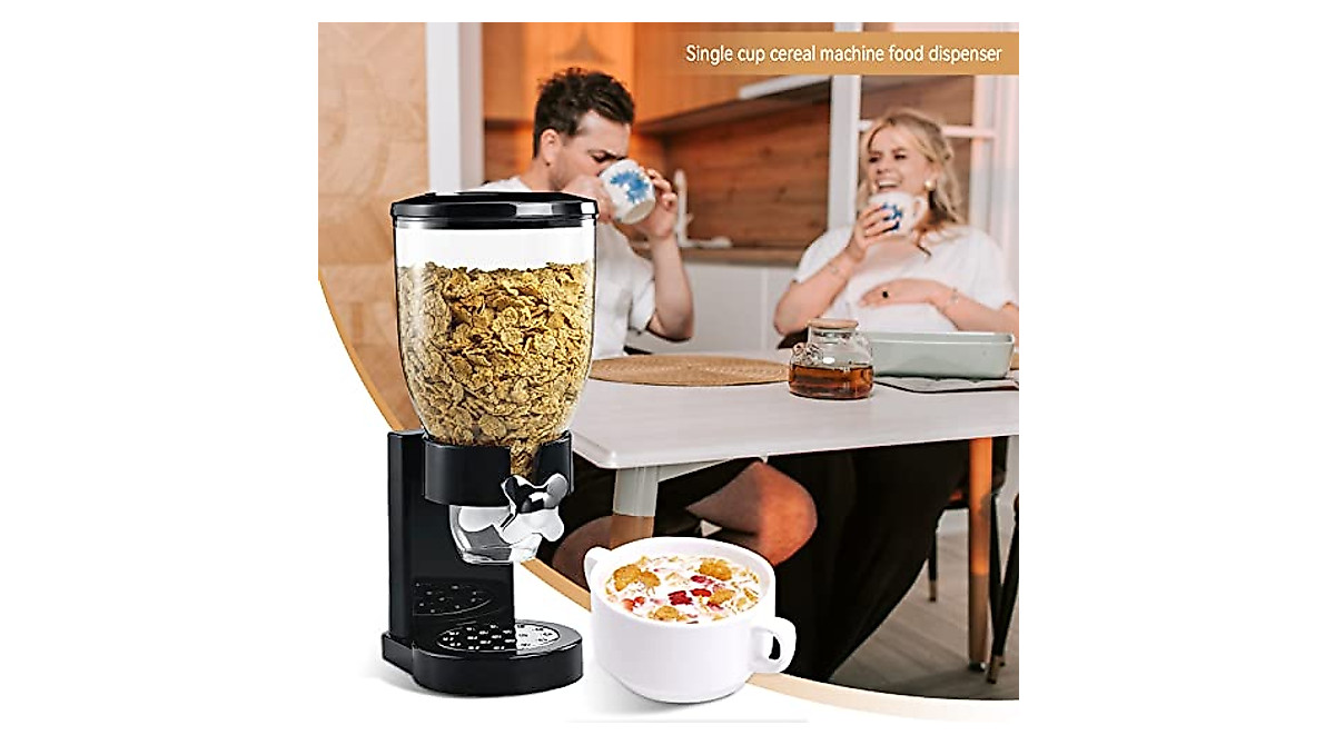 Qulable 3.5L Dry Food Dispenser - Keep Food Fresh
