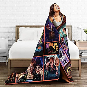 Flannel Fleece Throw Blanket Warm Soft TV Bed Couch Movie Watching Blanket for Kids Adults Soft Sherpa Blanket and Throws for All Seasons 50"x40"