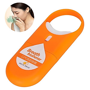 Mouth Spray, Oral Care Spray Cleaner to Eliminate Bad Breath Fine Mist Breath Aerosol Breath Cleaner for Salt(Orange flavor)