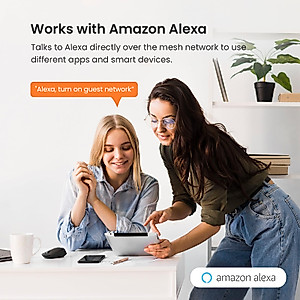 Tenda Whole Home Mesh WiFi System - Dual Band Gigabit AC1200 Router Replacement for SmartHome,Works with Amazon Alexa for 2500 sq.ft Coverage (MW5G 2 Pack)
