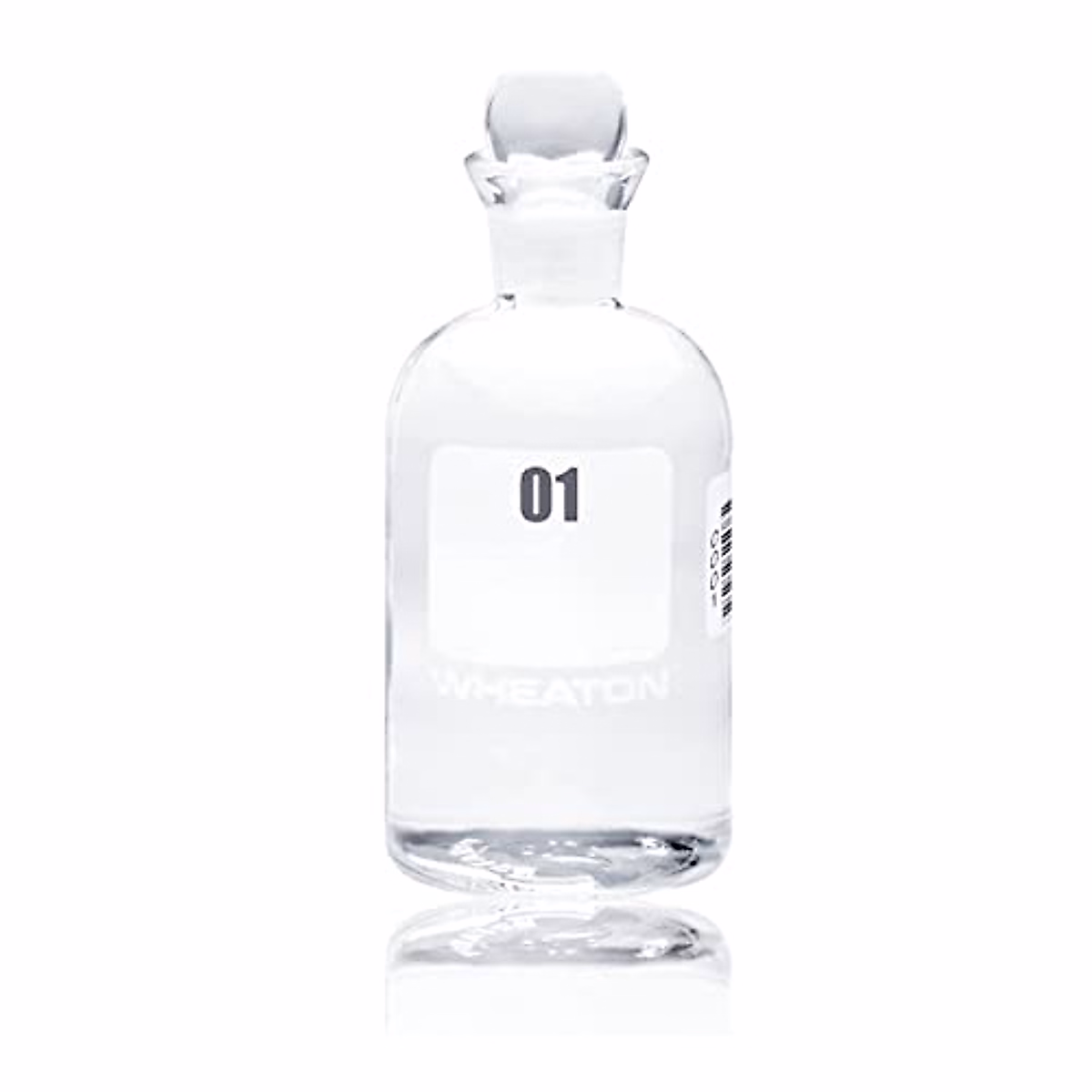 Wheaton 227497-00G BOD Bottle, 3000mL, Pennyhead Stopper, Unnumbered, 69mm Diameter x 165mm Height (Case Of 24)