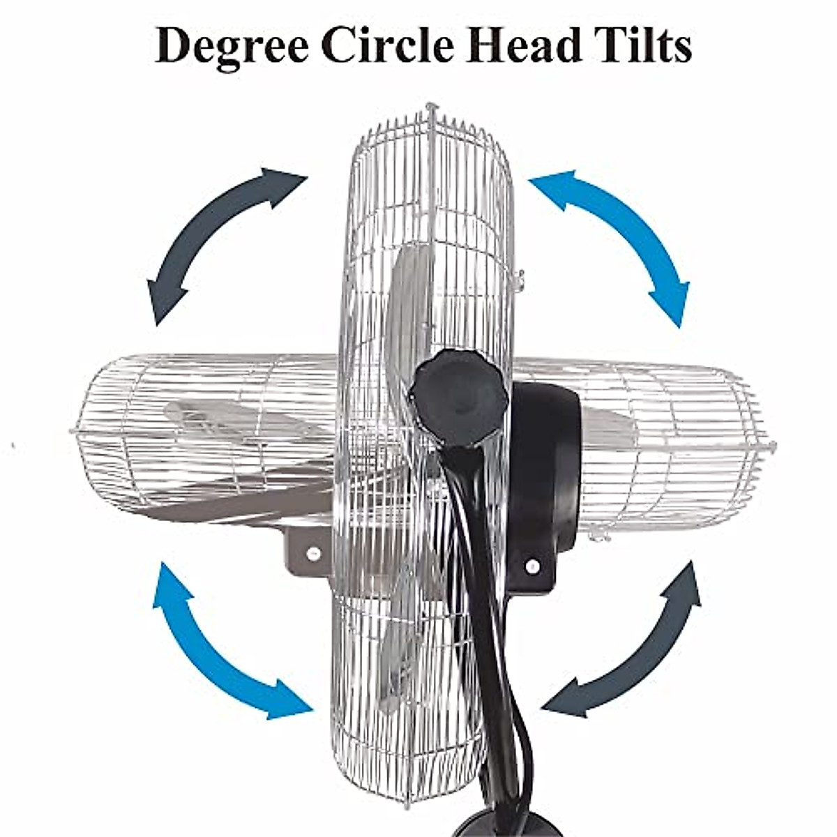Optimus F-4205 20" Industrial Grade HV Oscillating Stand Fan
