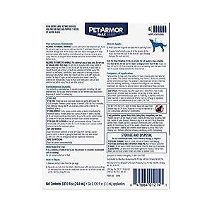 PetArmor Max Flea, Tick and Mosquito Prevention for X-Large Dogs (Over 55 Pounds), Topical Dog Flea Treatment Repels and Kills, 6 Month Supply