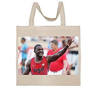 FC Carino Justin Gatlin - A Nice Graphic Cotton Canvas Tote Bag FCA #FCAG769322