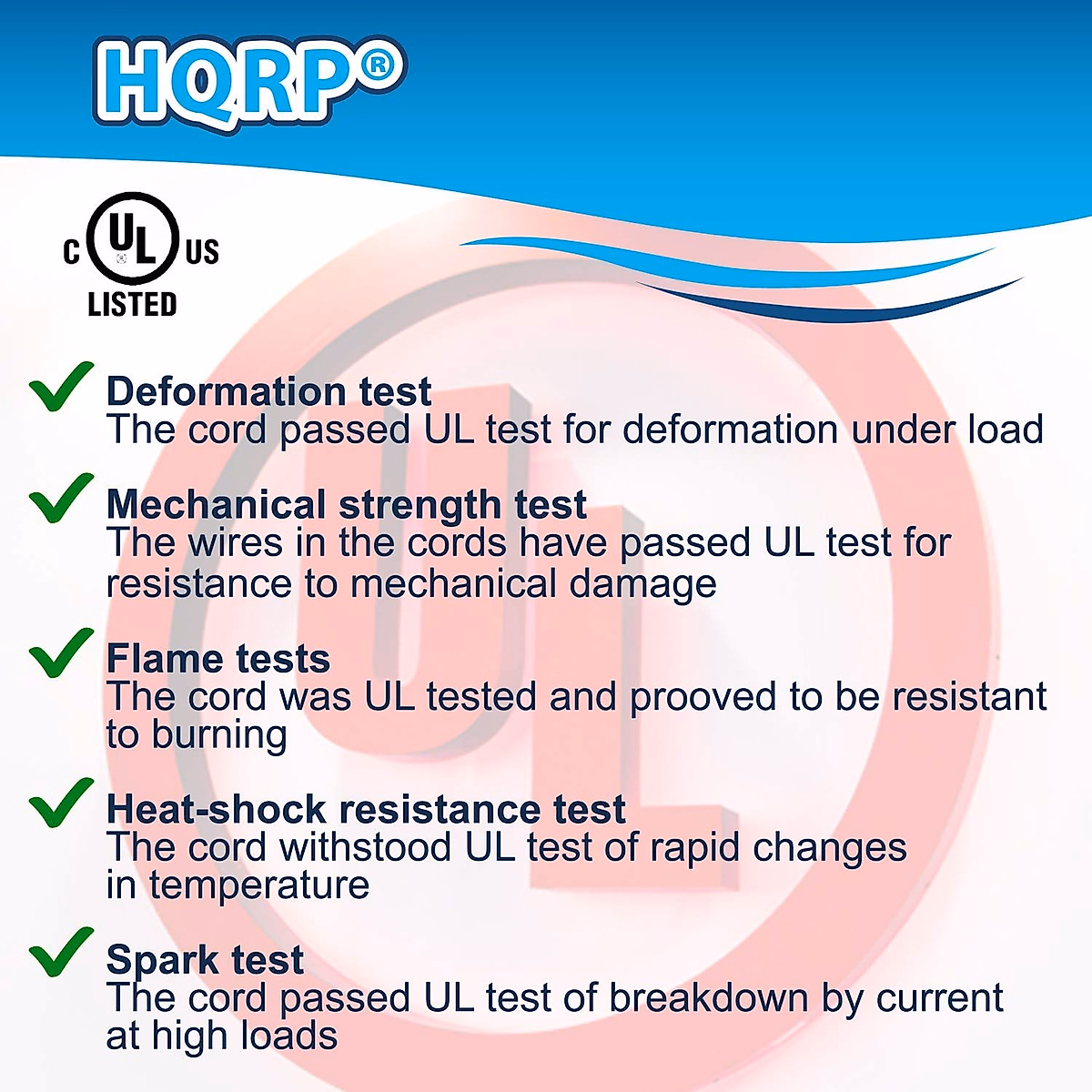 HQRP AC Power Cord Compatible with Bose Wave SoundTouch Music System Mains Cable Sound-Touch, Black