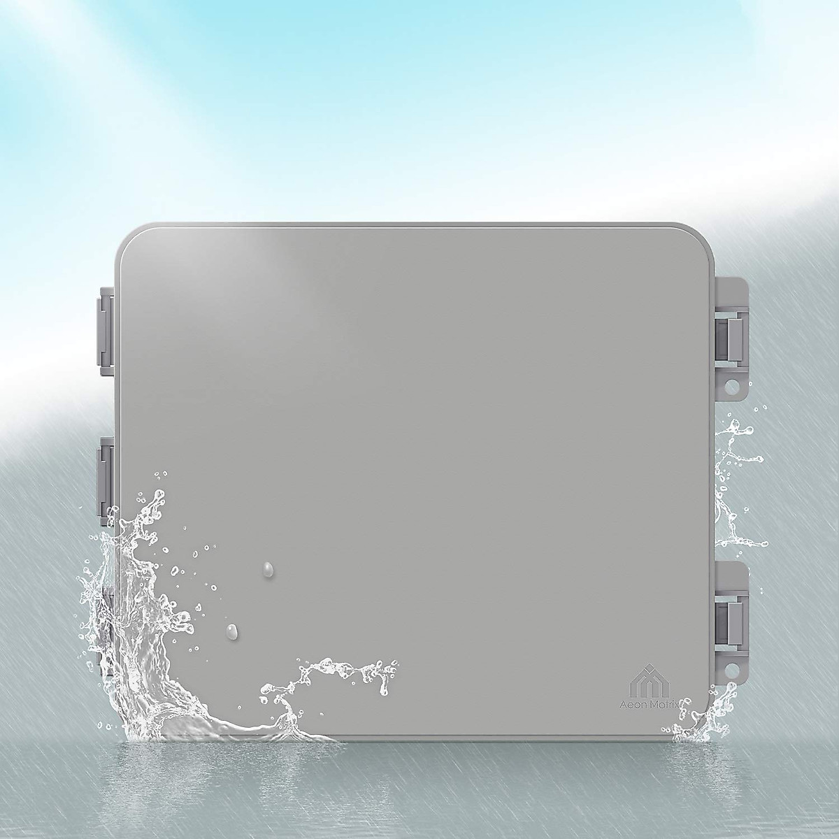 Aeon Matrix Yardian Weatherproof Outdoor Enclosure, Compatible with Yardian Pro Smart Sprinkler Controller, IP56 Waterproof, UV-Resistant, Double Padlockable Latches