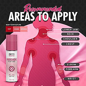 Pretty Privates Pheromone Perfume for Women - Premium Pheromones to Attract Men - Captivating, Sultry Scent Keeps Men Interested - 0.34oz