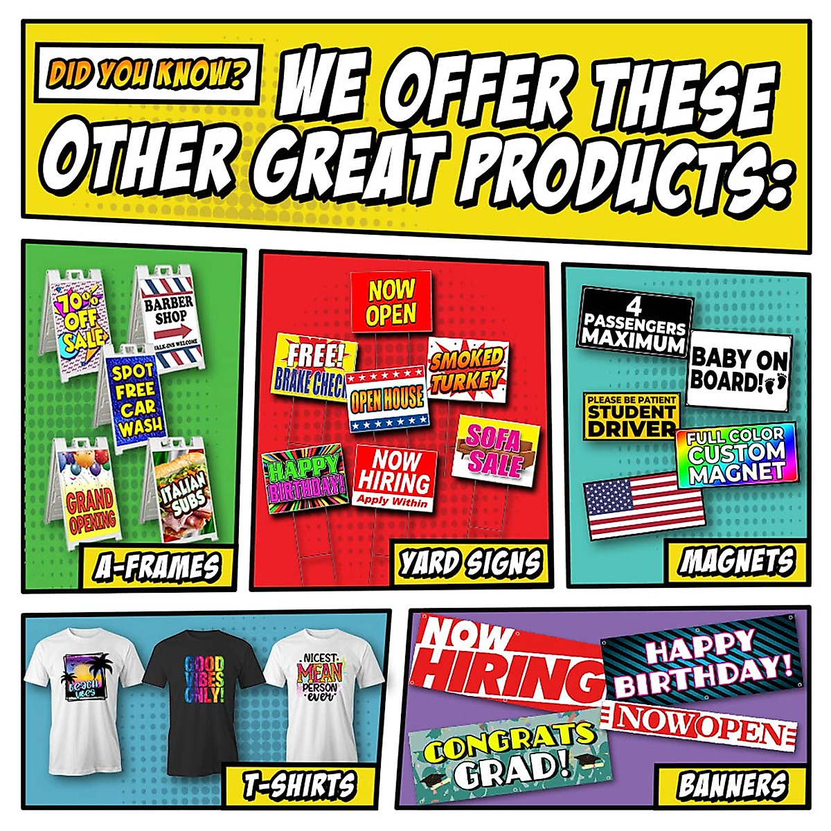 Financing Available Extra Large 13 oz Banner Heavy-Duty Vinyl Single-Sided with Metal Grommets