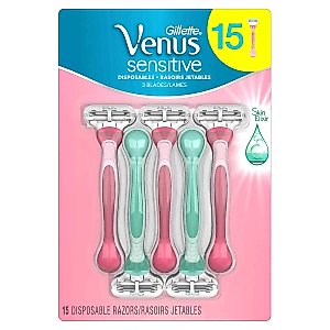 Venus Sensitive Disposable Razor 15-count