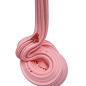 4 Pack Butter Slime Kit Party Favors with Blue, White, Pink and Yellow Colored Slime, Super Soft and Non-Sticky, Birthday Gifts for Kids Girls Boys