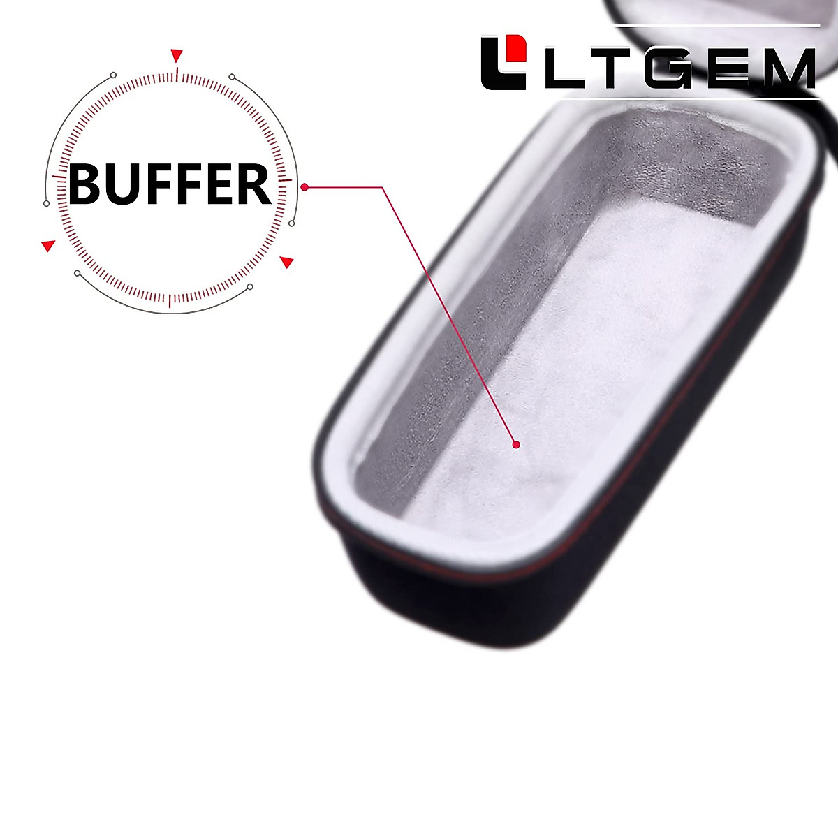 LTGEM Hard Storage Case for MANSCAPED™ Electric Groin Hair Trimmer, The Lawn Mower™ 3.0 4.0 Ultimate Male Hygiene Razor(Case Only)