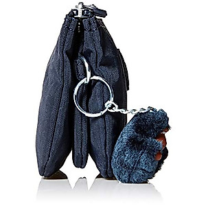 Kipling Women's Creativity Large Pouch, Multi Compartment, Zip Closure, True Blue Tonal