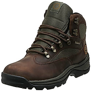 Timberland Mens Chocorua Trail Mid Waterproof Hiking Brown Work Boot - 9 M