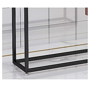 Wing Metal Free Standing Towel Rack, Large Towel Holder Stand for Bathroom, Kitchen, Washroom, Heavy Duty, Sturdy and Rust-Resistant,Gold,85×20×110cm(L×W×H)