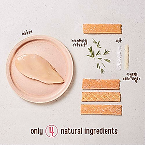 Full Moon Chicken Strips Healthy All Natural Dog Treats Human Grade Made in USA Grain Free 24 oz