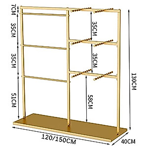 Coat Rack Stand, Underwear Display Stands, Freestanding Clothing Store Boutiques Retail Lingerie Garment Rack, Wall Mounted Clothes Rack, Commercial Shelves for Socks Bra Panties Scarves Storage