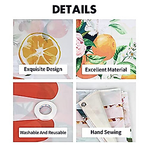 HAMIGAR 6x4ft Little Cutie Banner Backdrop - Fall Baby Shower Decorations Party Supplies for Boys Girls - Orange