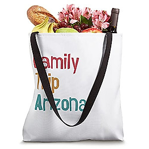 Family Trip Arizona Vacation Matching Vintage Retro Tote Bag