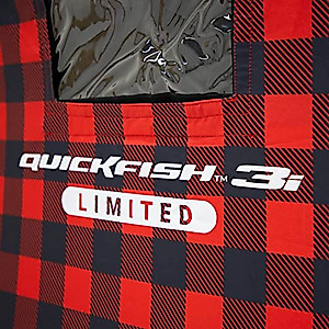 Eskimo QuickFish™ 3i Limited Edition, Pop-Up Portable Shelter, Insulated, Plaid, Three Person, 41445