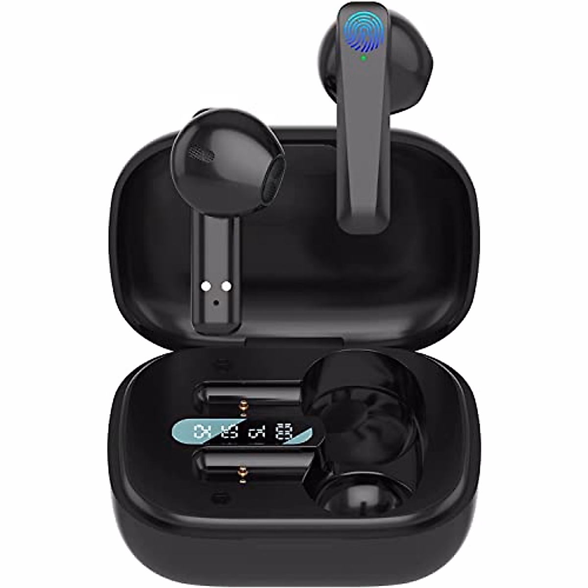 Wireless Earbuds,Bluetooth 5.3 Ear Buds Stereo Bass,Bluetooth Headphones in Ear Noise Cancelling Mic,IP7 Waterproof Earphones Sports Ear pods,Air Buds Pro 32H Playtime for iPhone/Android/Samsung