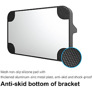 TIZOPO Stand Base for Steam Deck, Switch Stand for Nintendo, Portable Dock for Steam Deck/Nintendo Switch/Switch Lite/Switch OLED with Anti-Slip Silicone Pad - Black