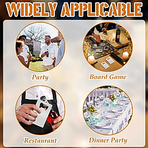 Nuogo 100 Pieces Stainless Steel Card Bottle Openers Bulk Metal Card Beer Bottle Openers Groomsmen Wallet Bottle Opener for Wedding Party Bridesmaid Favors Gifts (Silver, Credit Card)