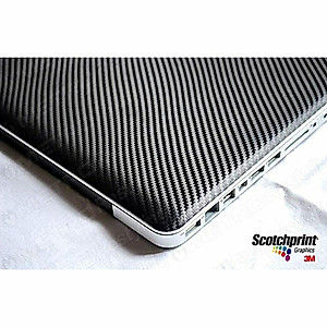 3M 1080 CF12 BLACK CARBON FIBER 5ft x 1ft (5 Sq/ft) Car Wrap Vinyl Film