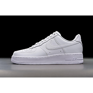 Nike Mens Air Force 1 Low '07 CW2288 111 White on White - Size 9.5