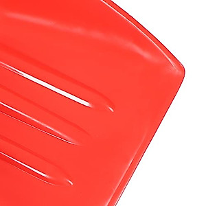 Snow Shovel, PP Plastic Garden Shovel Tough for Street Sweeper for Fallen Leaves for Rubbish(39 X 30cm / 15.4 X 11.8in)