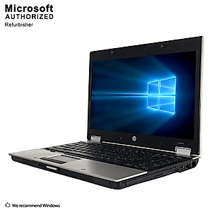 HP EliteBook 8440p 14 Inch Business Laptop, Intel Core i5 520M up to 2.93GHz, 4G DDR3, 500G, WiFi, DVD, VGA, DP, Windows 10 64 Bit-Multi-Language Supports English/Spanish/French(Renewed)
