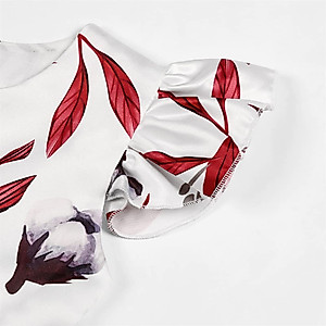 Christening Embroidery Tulle Birthday Christmas Easter Flower Teen Big Girl Dress Princess Formal Prom Tutu Ball Gown 8T 9T (Burgundy 150)