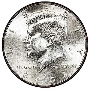 2002 D BU Kennedy Half Dollar Choice Uncirculated US Mint