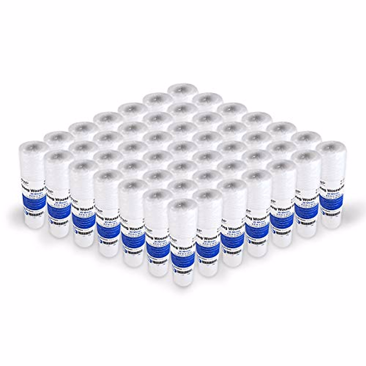 Sediment String Wound Water Filter Cartridge Standard 2.5x10" 20 Micron 50 Pack