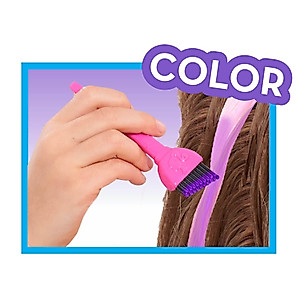 Barbie Unicorn Party 27-piece Deluxe Styling Head, Brown Hair, Pretend Play, Kids Toys for Ages 5 Up, Amazon Exclusive