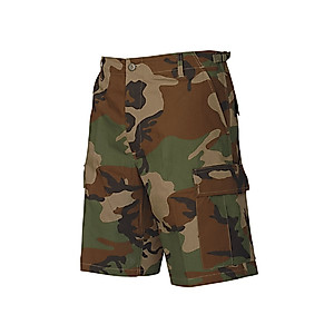 TRU-SPEC Men's BDU Short, Woodland, Medium Regular
