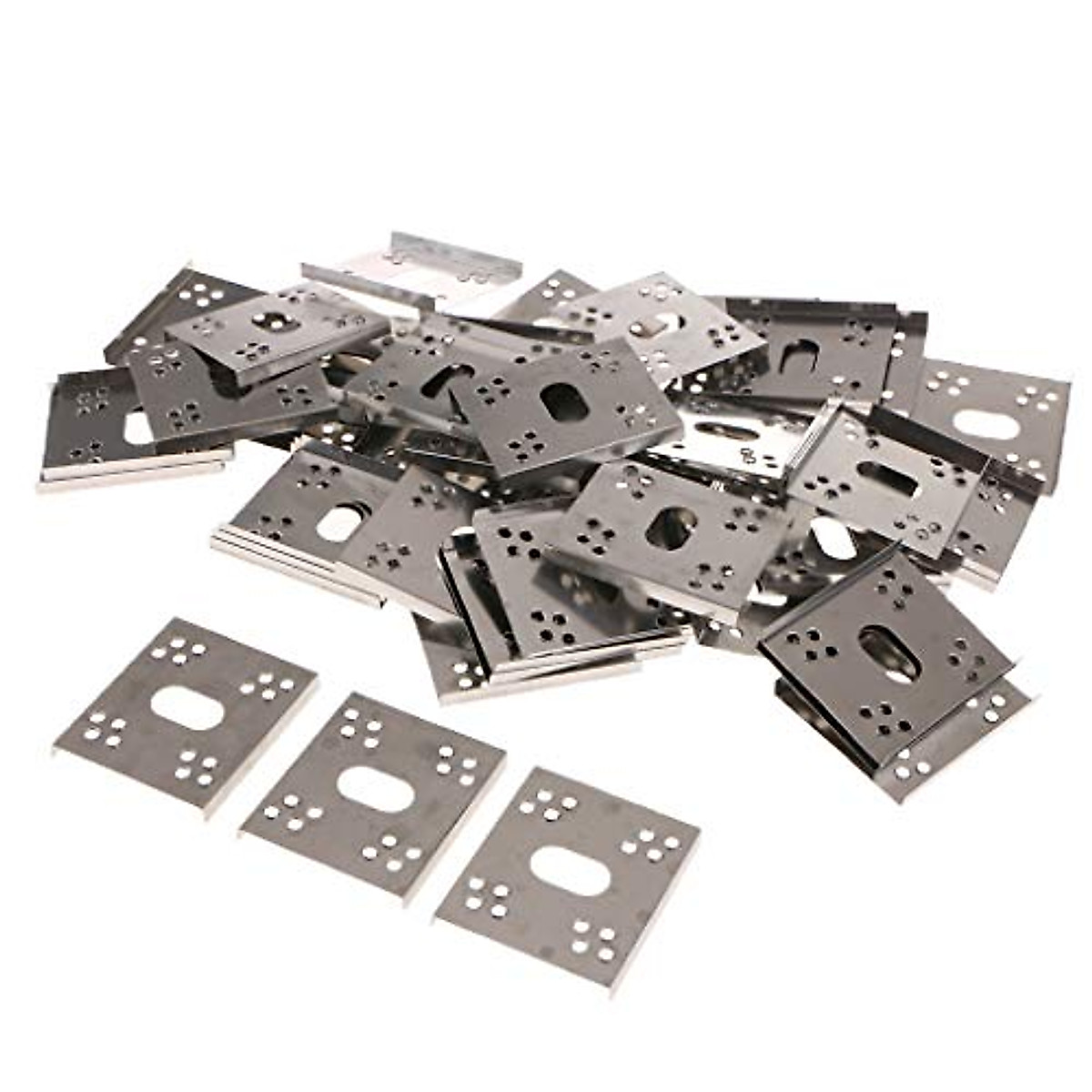 Baosity 50PCS/Pack Solar Panel Grounding Washer/Gasket Fits Photovoltaic