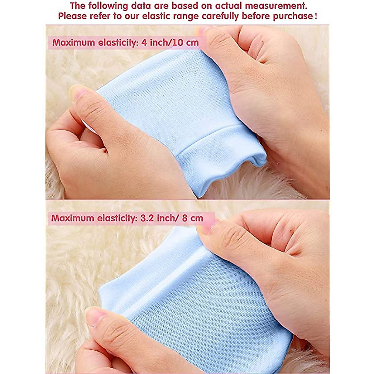 Baby Mittens 0-6 Months, Baby Mittens, Newborn Mittens No Scratch Mittens Newborn, Baby Gloves 0-6 Months, Newborn Gloves, Guantes Para Bebes De 0-3 Meses, Eczema Gloves 6 Pairs (Set A)