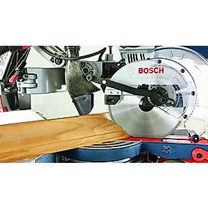 BOSCH CM10GD Compact Miter Saw - 15 Amp Corded 10 In. Dual-Bevel Sliding Glide Miter Saw with 60-Tooth Carbide Saw Blade