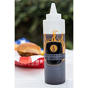 Outset 76186 Condiment Squirt Bottles, 1 EA, Clear