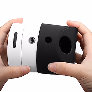 Holicfun Silicone Skin for Simplisafe Outdoor Camera - Black