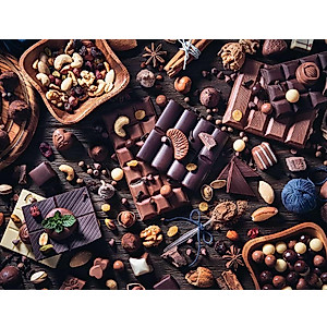 Ravensburger Chocolate Paradise 2000 Piece Jigsaw Puzzle for Adults - 16715 - Every Piece is Unique, Softclick Technology Means Pieces Fit Together Perfectly