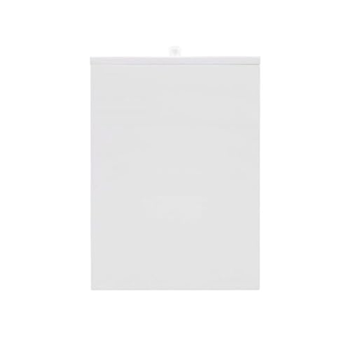 Linon Sway Wood File Cabinet with 3 Drawers Rolling Castors in Pure White