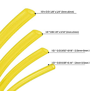 HPENP 16 Feet 4 Sizes Fuel Line Hose with Snap in Primer Bulb,Primer Pouland Bulb Fuel Filter Fit for Zama Stihl Poulan Weedeater Craftsman Husqvarna Trimmer Chainsaw Blower
