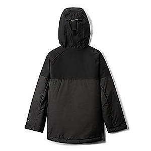 Columbia Boys Alpine Action Ii Jacket, Black Heather, Black, Medium