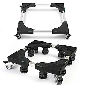 Nefish Dolly with 4 Dual Wheels and Dolly with 8 Feet and 4 Dual Wheels Bundle