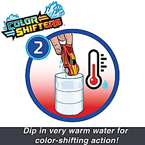 Hot Wheels Set of 2 Color Reveal Cars or Trucks in 1:64 Scale, Surprise Reveal & Repeat Color Change (Styles May Vary)