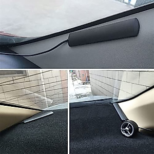 2 Pcs Universal Car FM AM Antenna,Hidden Windshield Adhesive Mount Patch Ant for Auto SUV Vehicle Truck Radio Stereo Receiver