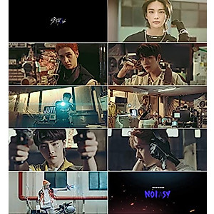 Stray Kids Noeasy 2nd Album Limited Version CD+1p Poster+1p Folding Poster On Pack+84p PhotoBook+16p Lyrics Book+1p Sticker+2p PhotoCard+1p Double Sided PhotoCard+Message PhotoCard Set+Tracking Kpop